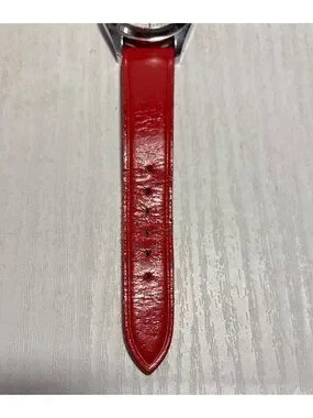 Swiss | Jewelry | Lemon Drop Watch Swiss Red Band Unique Retro Unisex ...